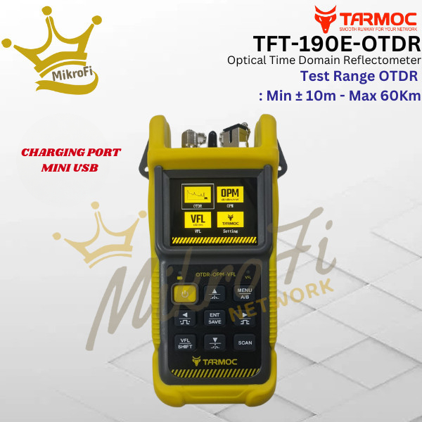 Jual Tarmoc TFT-190E-OTDR | OTDR 1550nm ,OPM,VFL | Shopee Indonesia