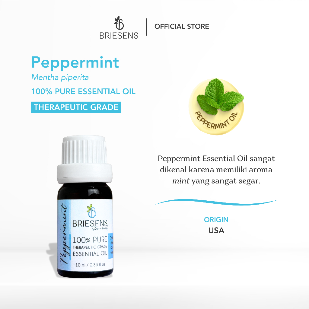 Jual BRIESENS Peppermint Essential Oil Aromatherapy | Diffuser ...