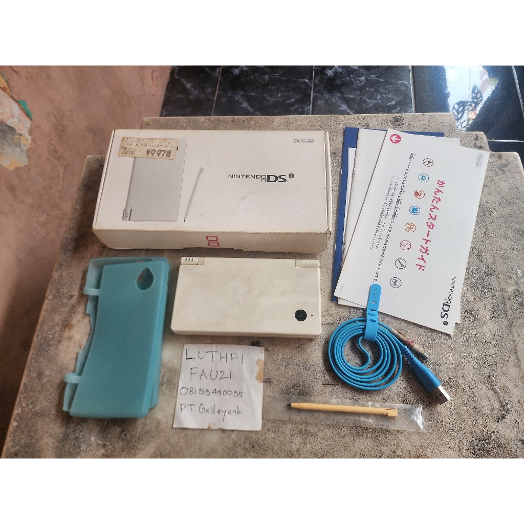 Jual Nintendo DS DSi not XL NDS White CFW Fullset 00 | Shopee Indonesia