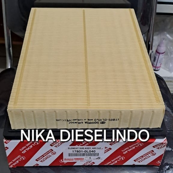 Jual ELEMENT SUB ASSY, AIR CLEANER 17801-0L040 TOYOTA | Shopee Indonesia