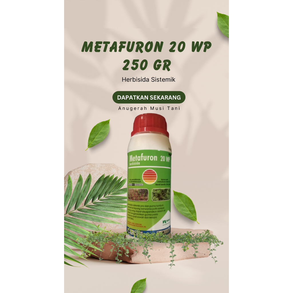 Jual Metafuron 20 WP (250 gr) - Herbisida | Shopee Indonesia