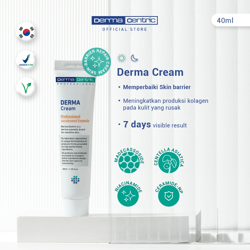 Jual Derma Centric Derma Cream 40ml | Shopee Indonesia