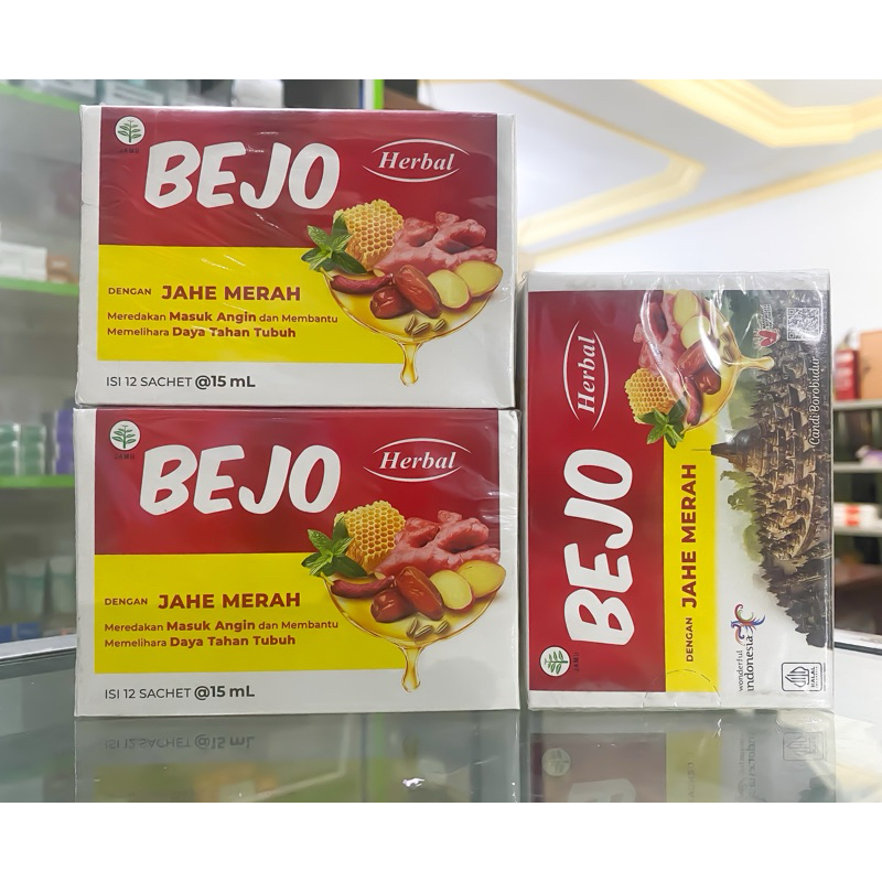 Jual BEJO JAHE MERAH per BOX isi 12 | Shopee Indonesia