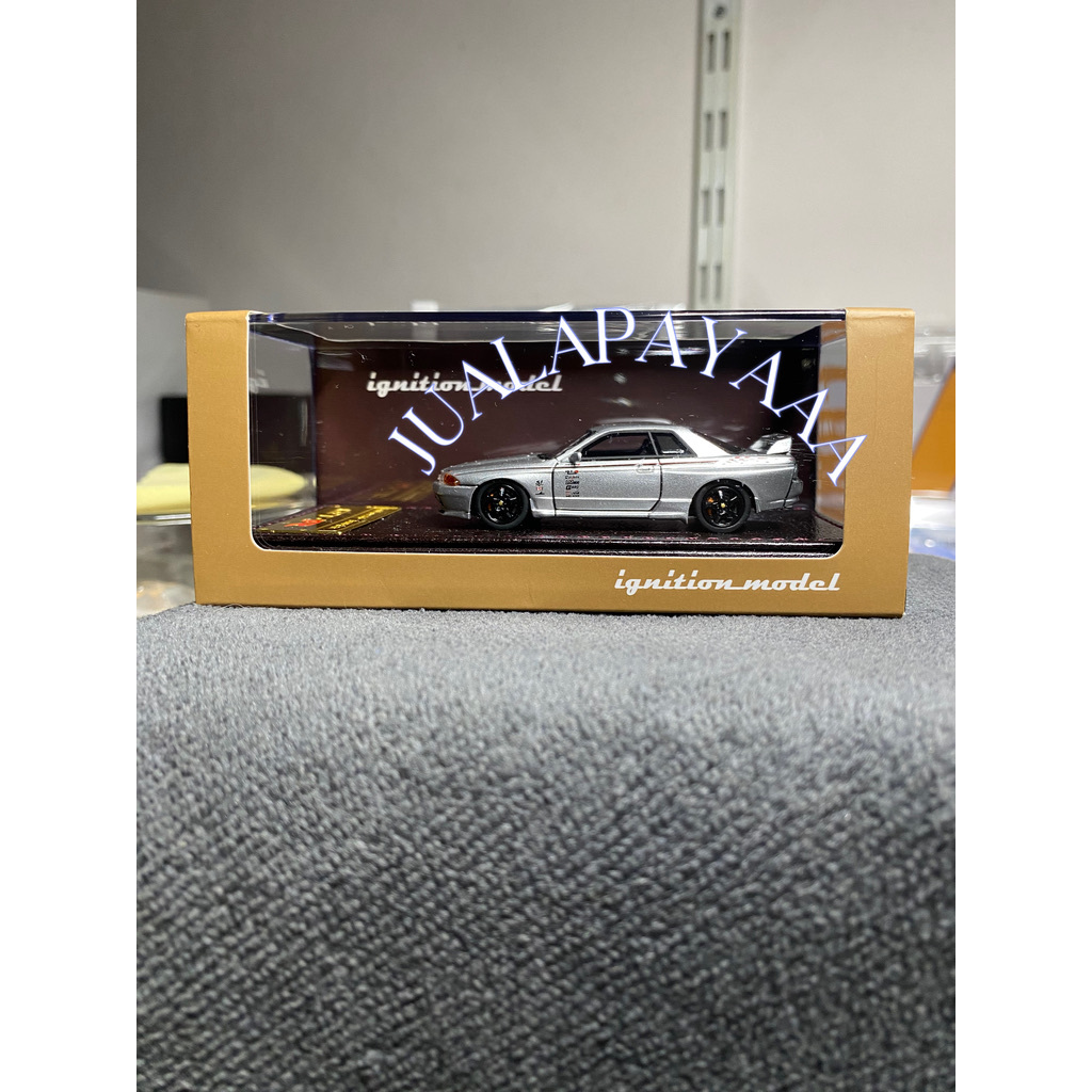 Jual IGNITION MODEL 64 NISSAN R32 NISMO SILVER DIECAST RESIN IGNITION ...