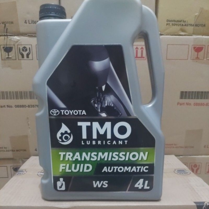 Jual Toyota TMO WS ATF Oli Matic Kemasan Galon isi 4 liter / TMO ATF WS ...