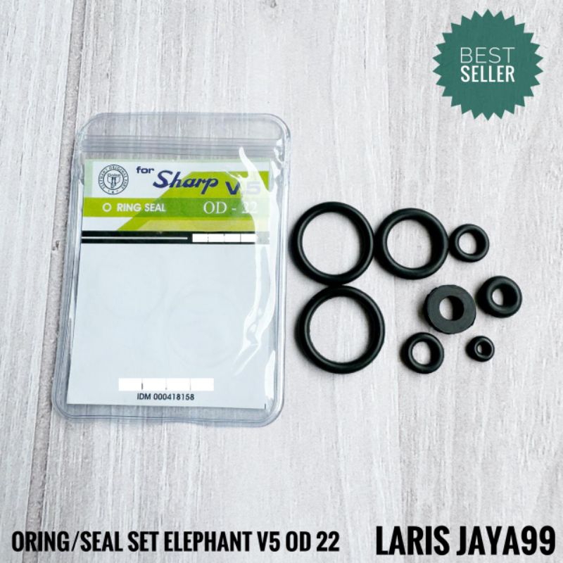 Jual Oring set v5 22 - Seal set NBR70 Elphant - Seal set V5 Elephant 22 ...