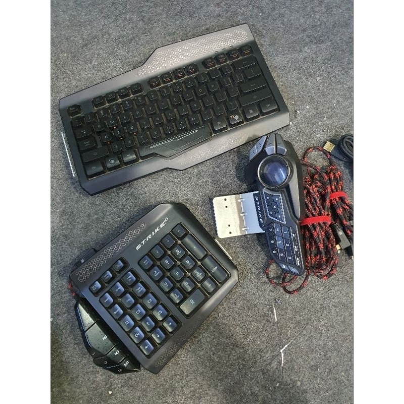 Jual PAKET MAD CATZ KEYBOARD STRIKE 5 MOUSE RAT 7 DAN FLY 5 | Shopee ...