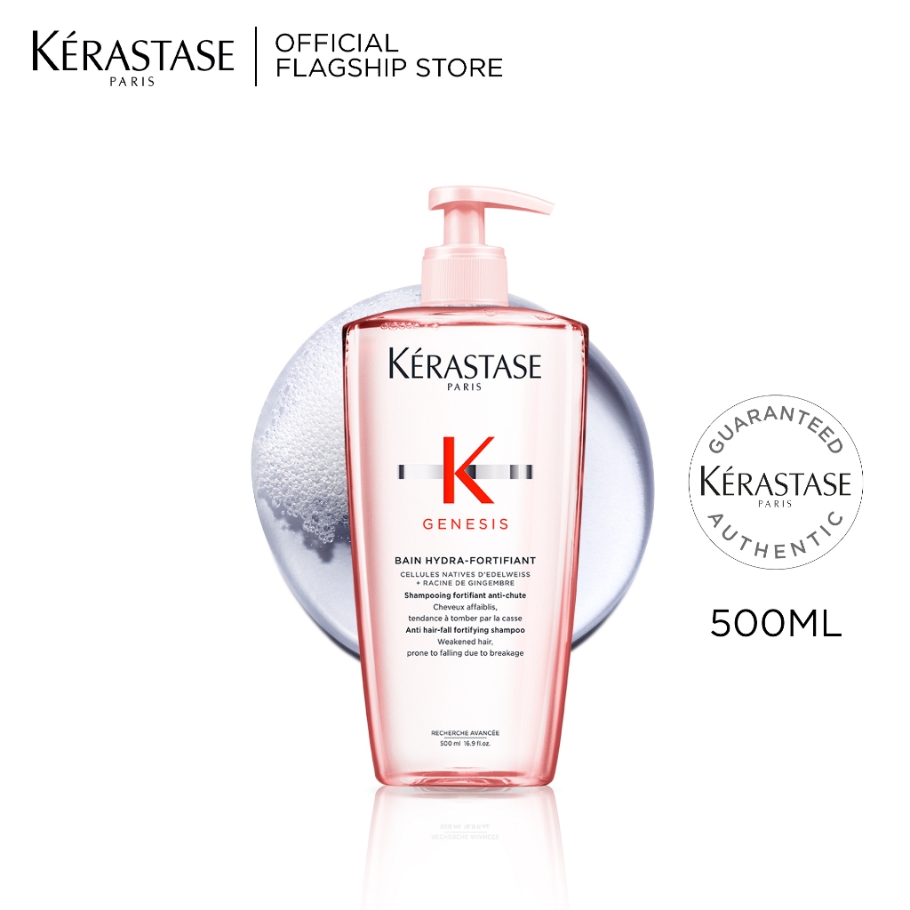 Jual Kerastase Bain Hydra Genesis 500ml Anti Hair Fall Shampoo (Normal ...