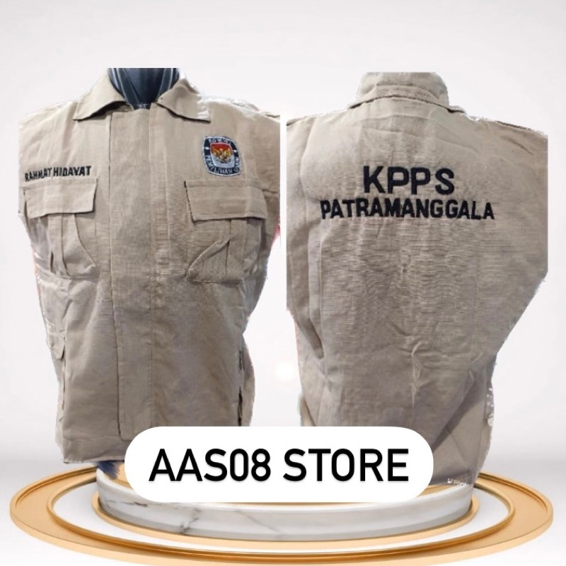 Jual ROMPI KERAH KPPS TERBARU ROMPI LAPANGAN ROMPI KERJA KPPS FULL ...