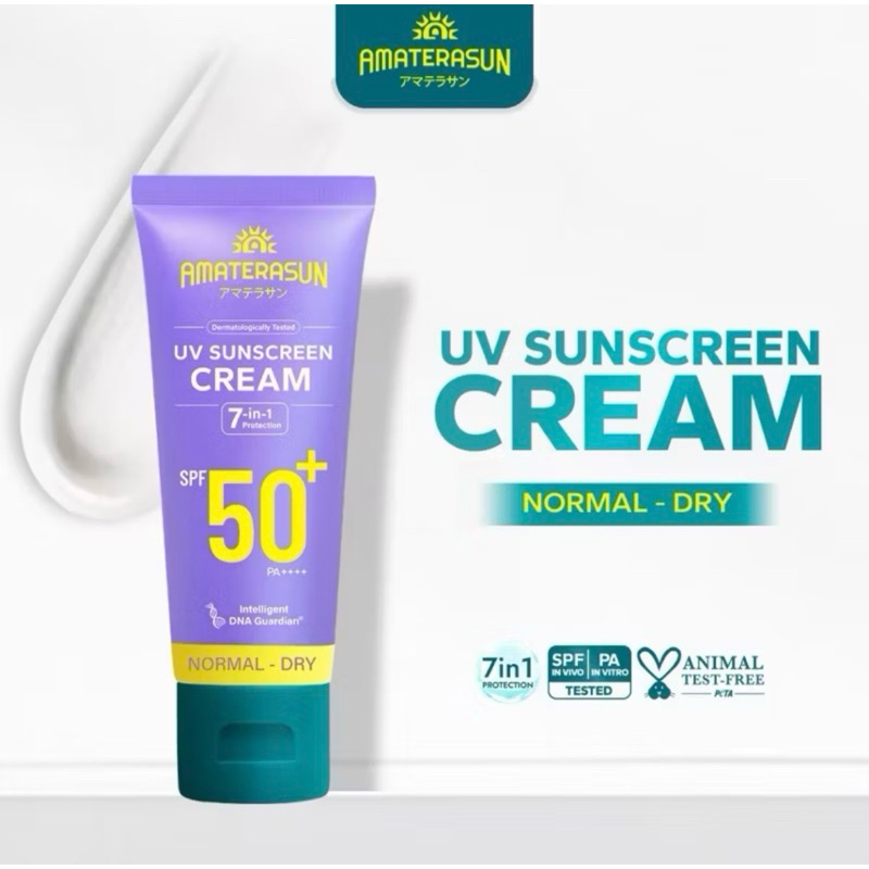 Jual AMATERASUN UV SUNSCREEN CREAM SPF 50 PA+++(50GR) | Shopee Indonesia
