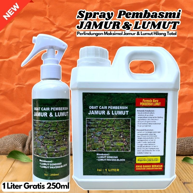 Jual Spray PEMBERSIH LUMUT | PAVING BLOCK & JAMUR DING - DING Rumah | 1 ...