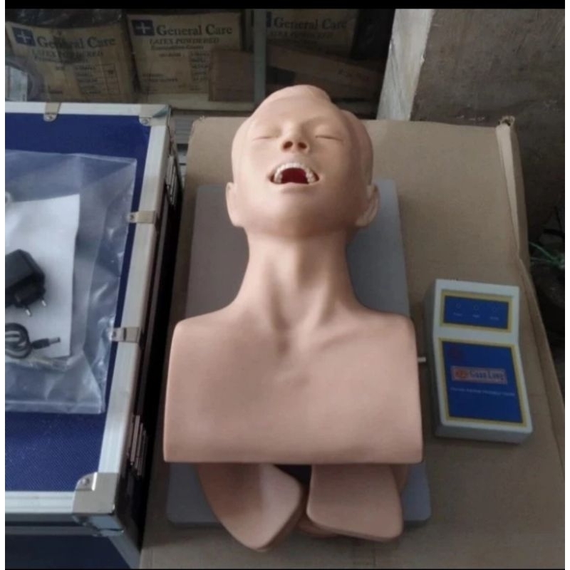 Jual alat peraga manekin / manikin intubasi airway guanlong GL 8407 ...