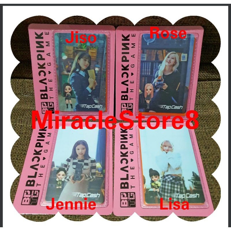 Jual Kartu BNI Tapcash Blackpink The Game Jisoo Lisa Jennie Rose | Shopee Indonesia