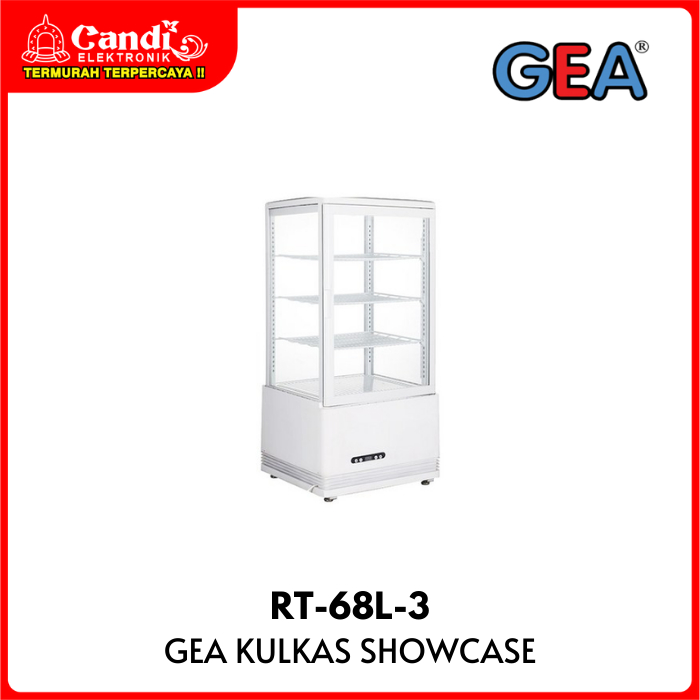 Jual GEA Kulkas Showcase Kapasitas 68 Liter Display Cooler RT-68L-3 | Shopee Indonesia
