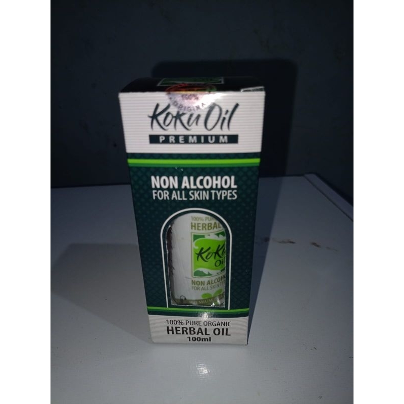 Jual KOKU OIL 100 ML MINYAK HERBA ESSENSIAL OIL | Shopee Indonesia