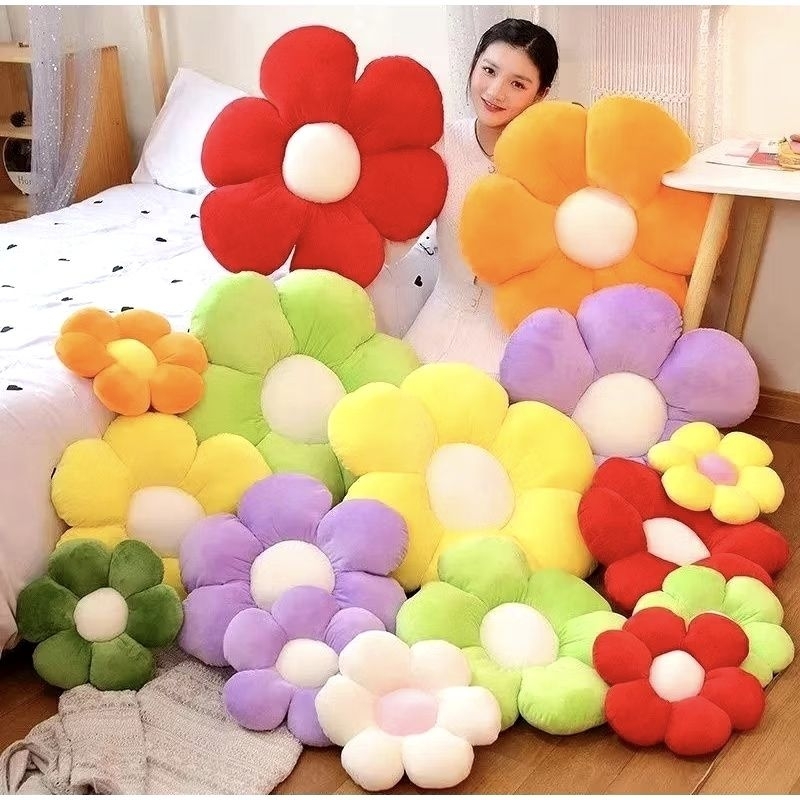 Jual BANTAL BUNGA MAINAN BONEKA / BANTAL SOFA / BANTAL DUDUK BERBENTUK ...