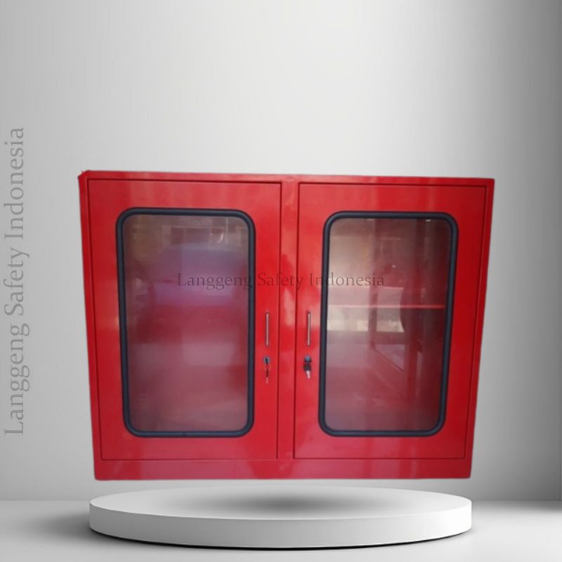 Jual Box APD / Safety Cabinet Plat Besi Kecil 2 Pintu (READY STOCK ...
