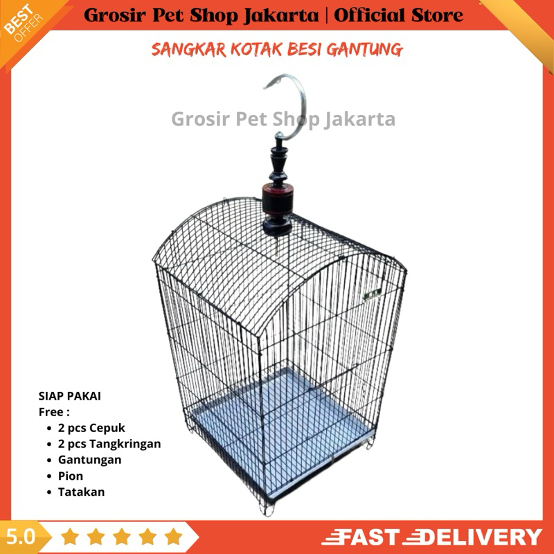 Jual PO instant sameday murah FULL SET Besi SUPER Sangkar Kotak Besi ...