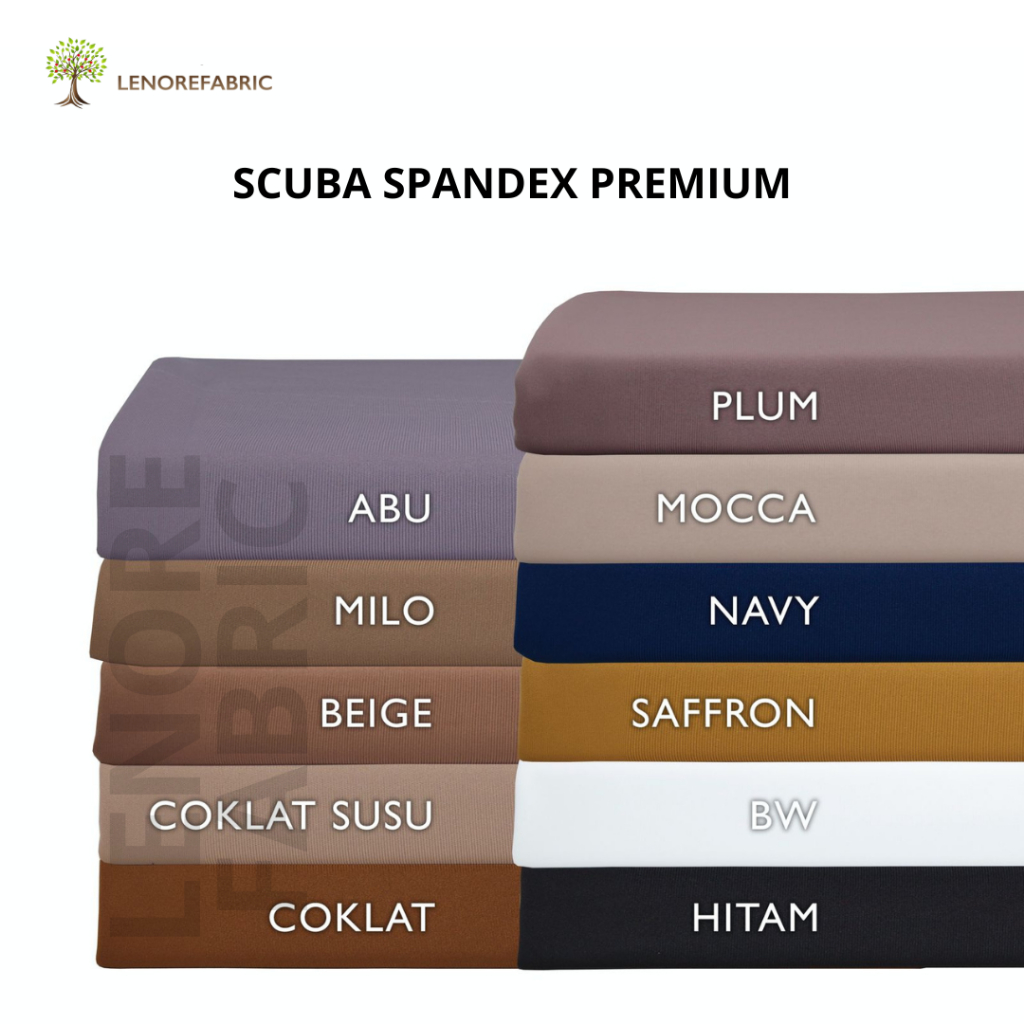 Jual BAHAN KAIN SCUBA PREMIUM BAHAN METERAN BAHAN MASKER BAHAN DRESS ...
