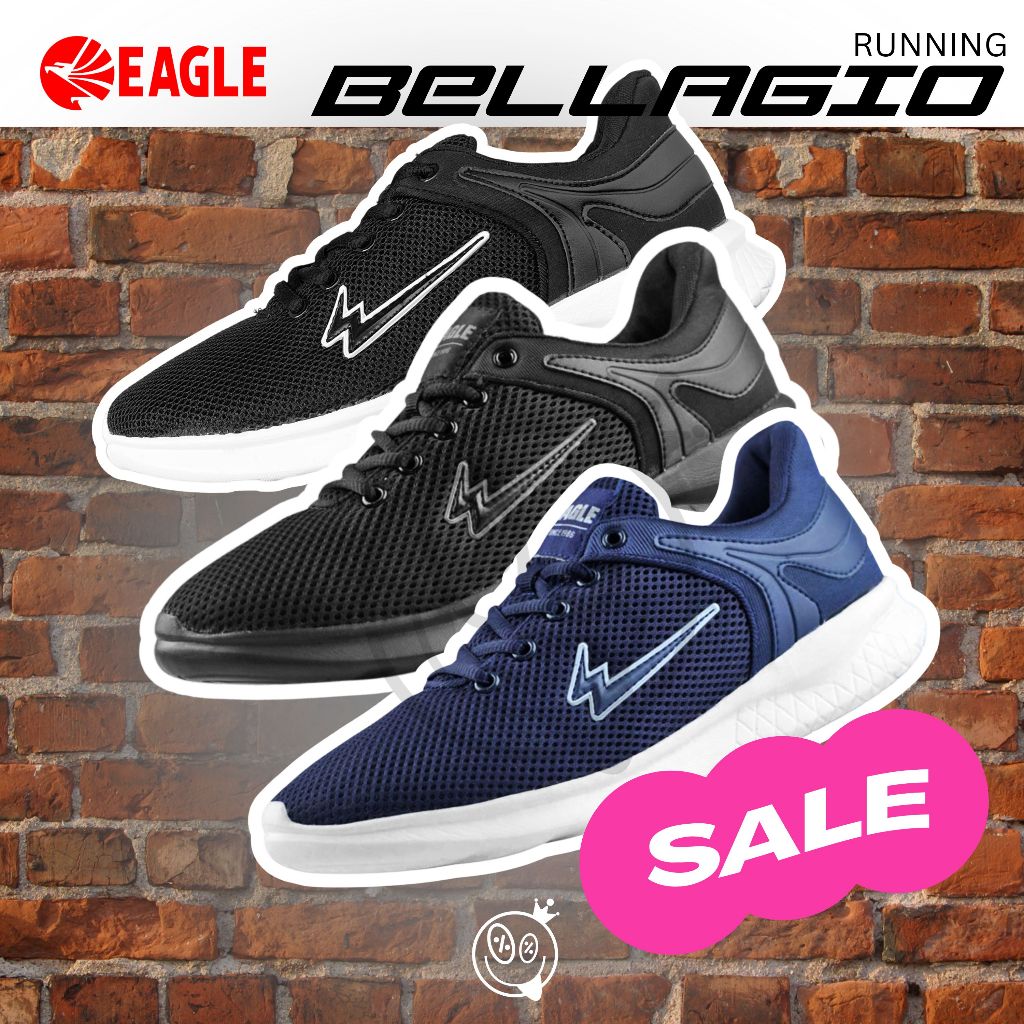 Jual EAGLE BELLAGIO SEPATU CASUAL LIFESTYLE UNISEX KNGDISC | Shopee ...