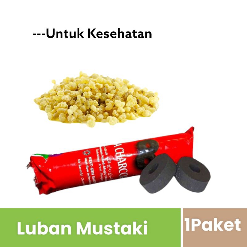Jual Bukhur Luban Plus arang magic isi 10 keping/Paket 2in1 Luban 20 ...