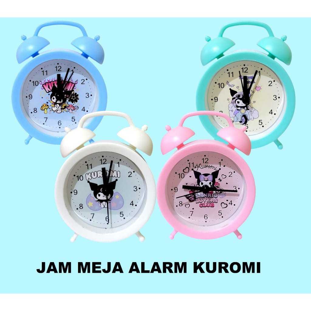 Jual JAM BEKER /JAM WEKER SUARA KERAS DAN NYARING KARAKTER KUROMI ...