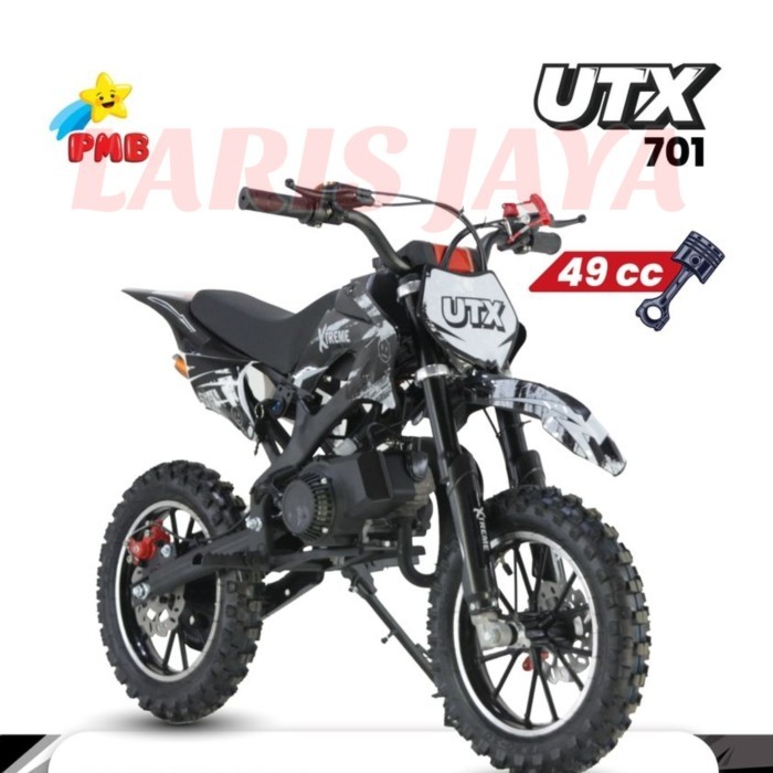 Jual Motor cross mini trail pmb UTX 701 49cc motor trail anak bensin ...