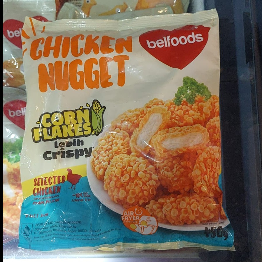 Jual Belfoods nugget corn flakes 450 gr | Shopee Indonesia