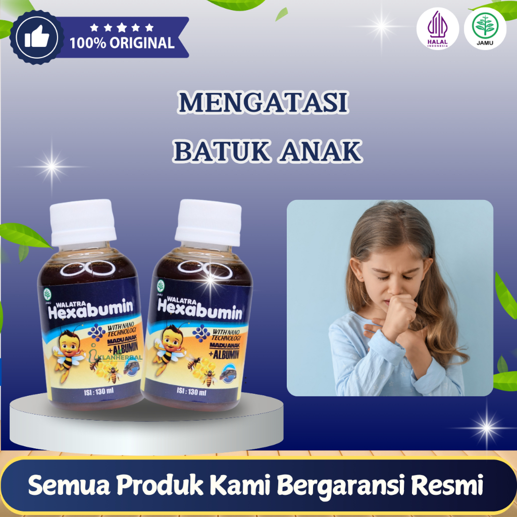 Jual Hexabumin Madu Untuk Batuk Anak, Batuk Kering Gatal Tenggorokan ...