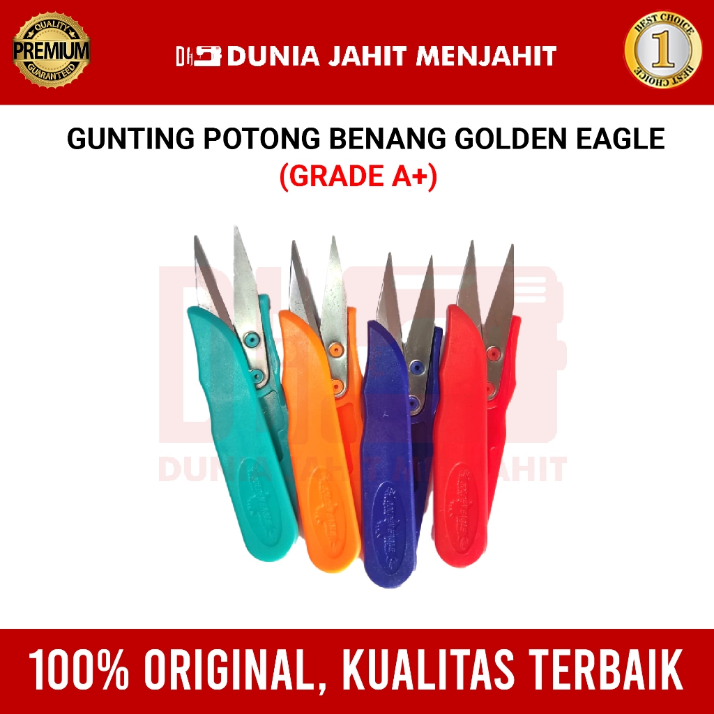 Jual Golden Eagle Gunting Benang LUSINAN / Cekris Original TC 100 ( 1 ...