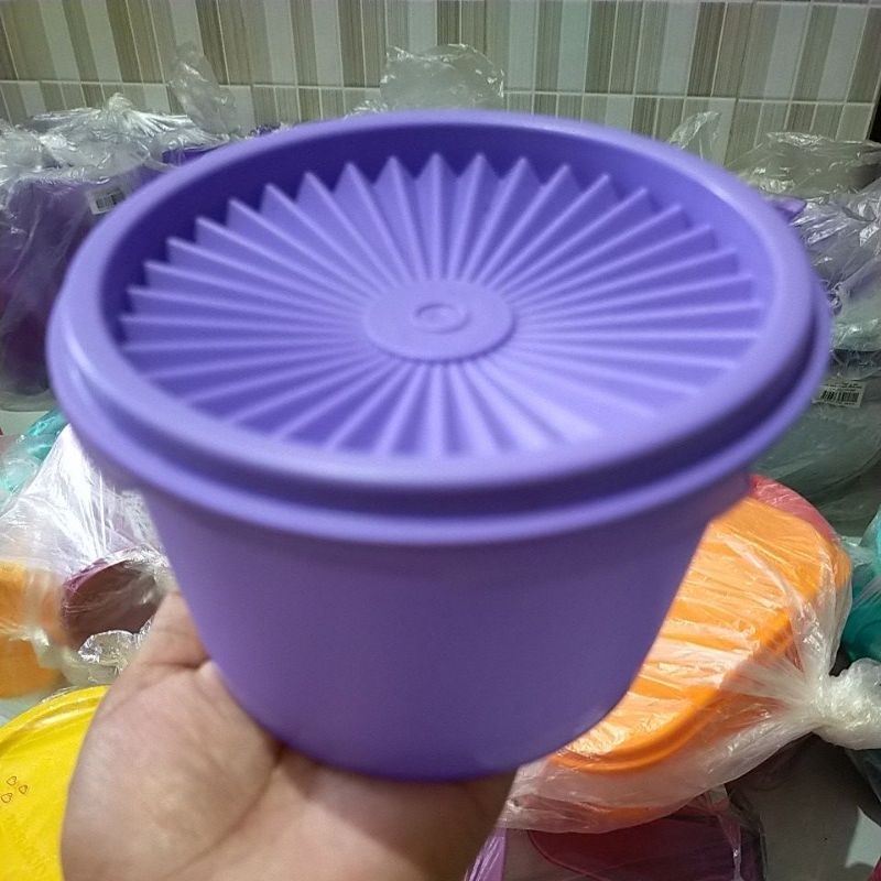 Jual Tupperware Baru/ Mini Deco Toples uk 560ml | Shopee Indonesia
