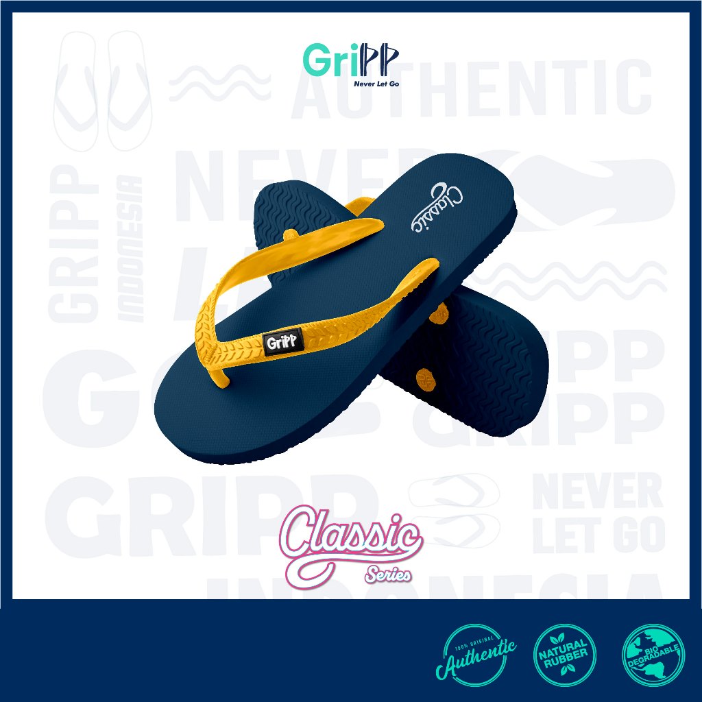 Jual GriPP - Classic Blue Snorkel Mustard | Shopee Indonesia