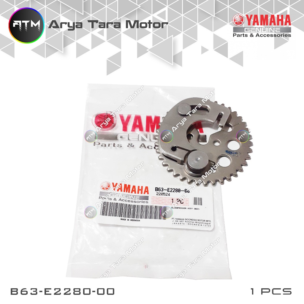 Jual Gear Sentrik (B63) Lexi 125 2019, Aerox 155 2017-2019 B63-E2280-00 ...