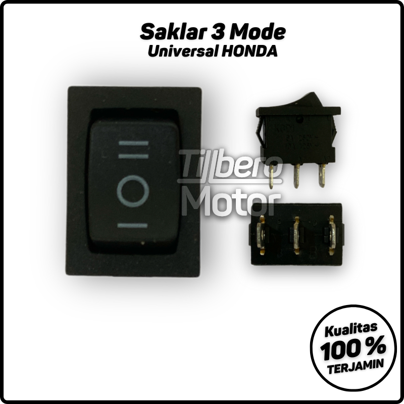 Jual Saklar On Off Lampu Variasi Motor 3 Mode Universal | Shopee Indonesia