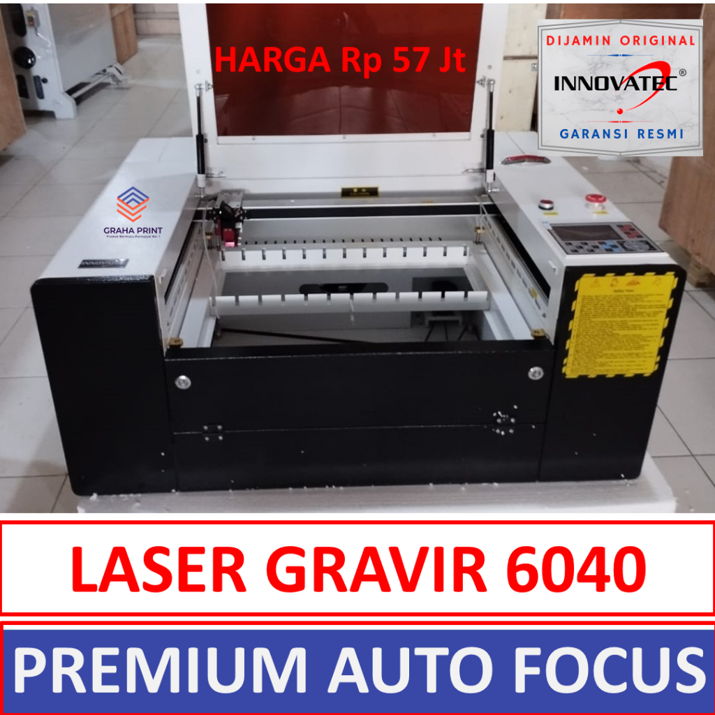 Jual Mesin Laser Gravir Premium Auto Focus INNOVATEC 60x40 - Mesin ...