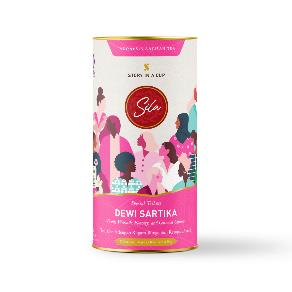 Jual Sila Artisan Tea | Dewi Sartika | Canister | Teh Premium | Red Tea ...