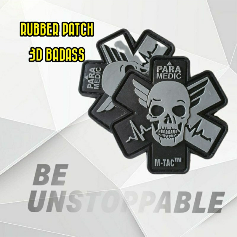 Jual Rubber Patch Paramedic Mtac Emblem Topi Tas Seragam | Shopee Indonesia