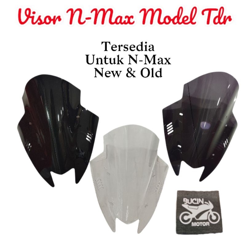 Jual Visor NMax Model TDR Windshield Yamaha Nmax New Nmax Old | Shopee ...