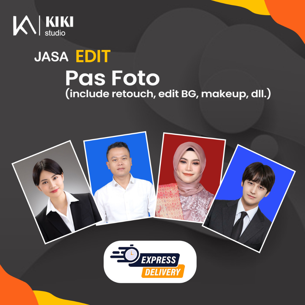 Jual Jasa Edit Pas Foto / Ganti Background / Edit Jas / Retouch Skin ...