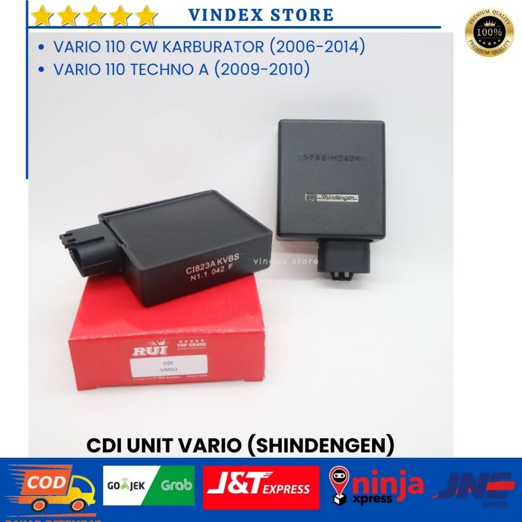 Jual CDI UNIT HONDA VARIO LAMA VARIO 110 KARBU CW VARIO 110 TECHNO CBS ...