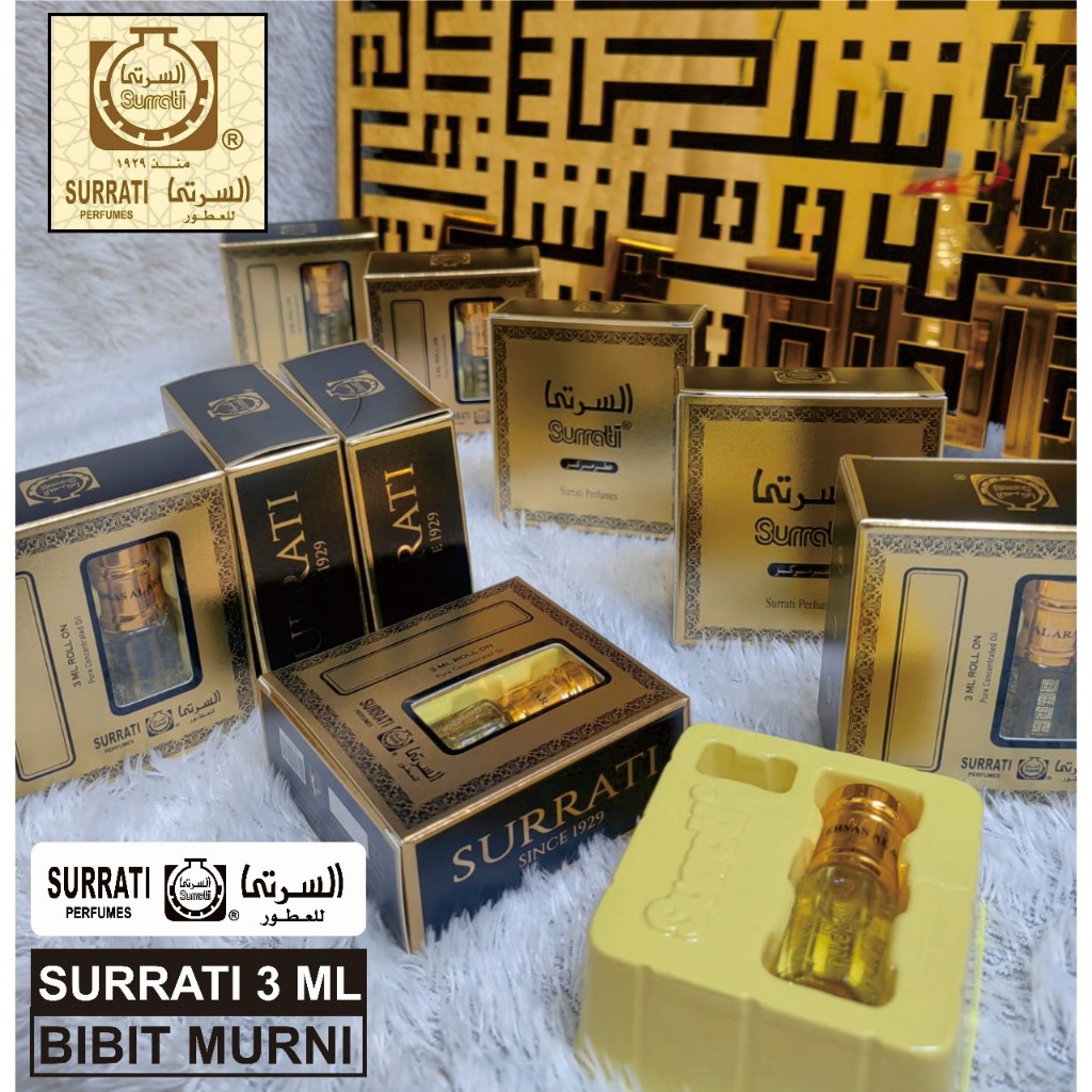Jual Surrati 3 ml Bibit Murni Semua Aroma Original K.S.A Hollymakkah ...
