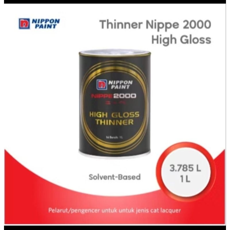 Jual Nippon Paint -Thinner hi glosh -1Ltr | Shopee Indonesia