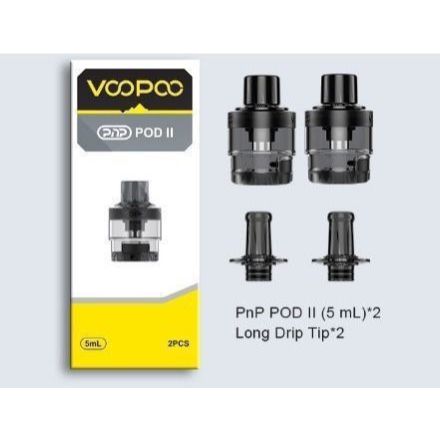 Jual CARTRIDGE VOOPOO PNP POD II / 2 100% ORIGINAL - CATRIDGE KOSONG ...