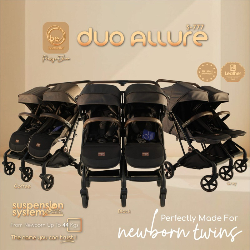 Jual Stroller BabyElle / Baby Elle Duo Allure Prestige Twin S-777 ...