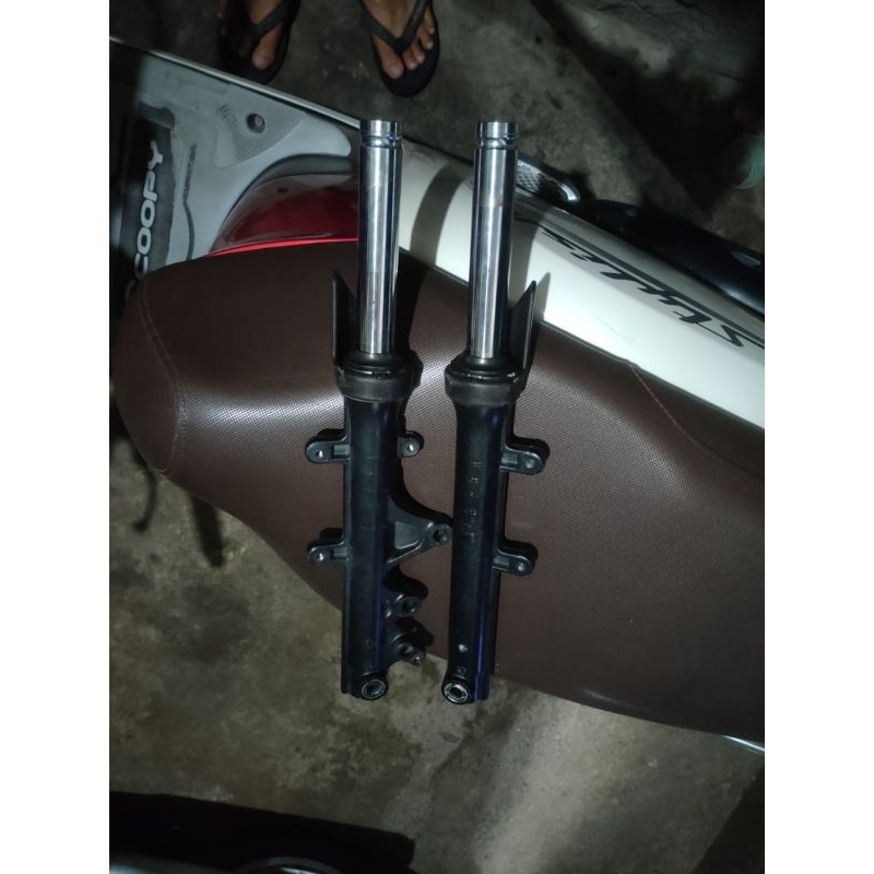 Jual shock depan aerox 155 original copotan motor | Shopee Indonesia