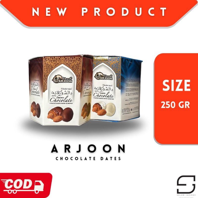 Jual Arjoon Chocolate || Coklat Kurma || Kacang Almond || Best Seller ...