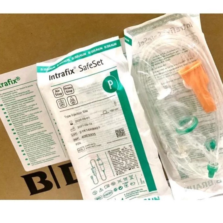 Jual Produk Terupdate Selang intrafix safe set Braun Infus set dewasa ...