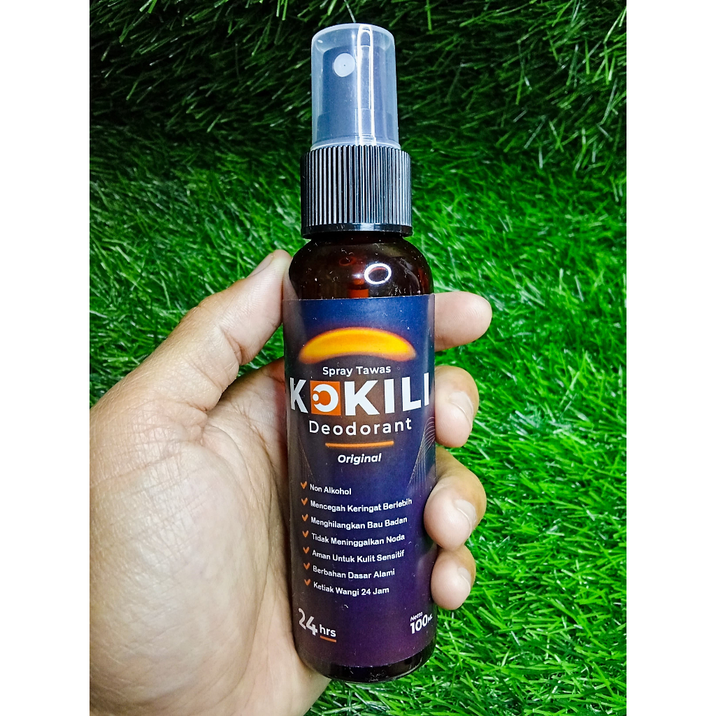 Jual KOKILI Deodorant Tawas Spray Berbahan Alami Menghilangkan Bau ...