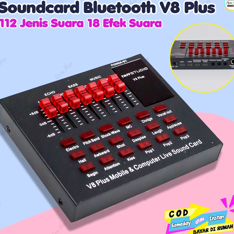 Jual Model Keren Soundcard Bluetooth Audio USB External Broadcast ...