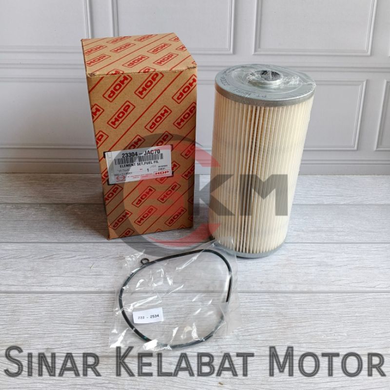 Jual ELEMENT FUEL FILTER SOLAR BAWAH CHAMBER HINO 500 23304-JAC70 ...